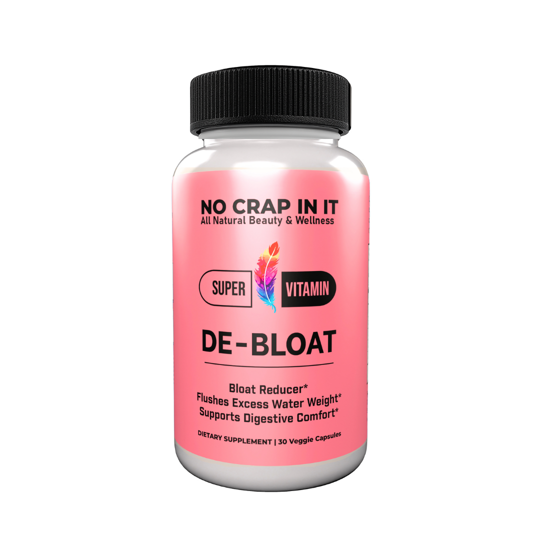 De-Bloat Super Blend Supplement – No Crap In It