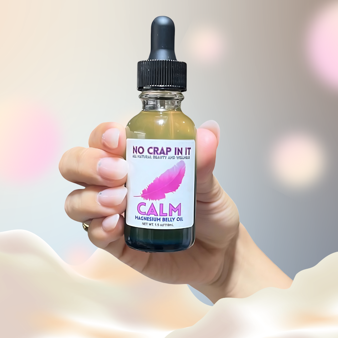 Calm Magnesium Belly Oil – No Crap In It