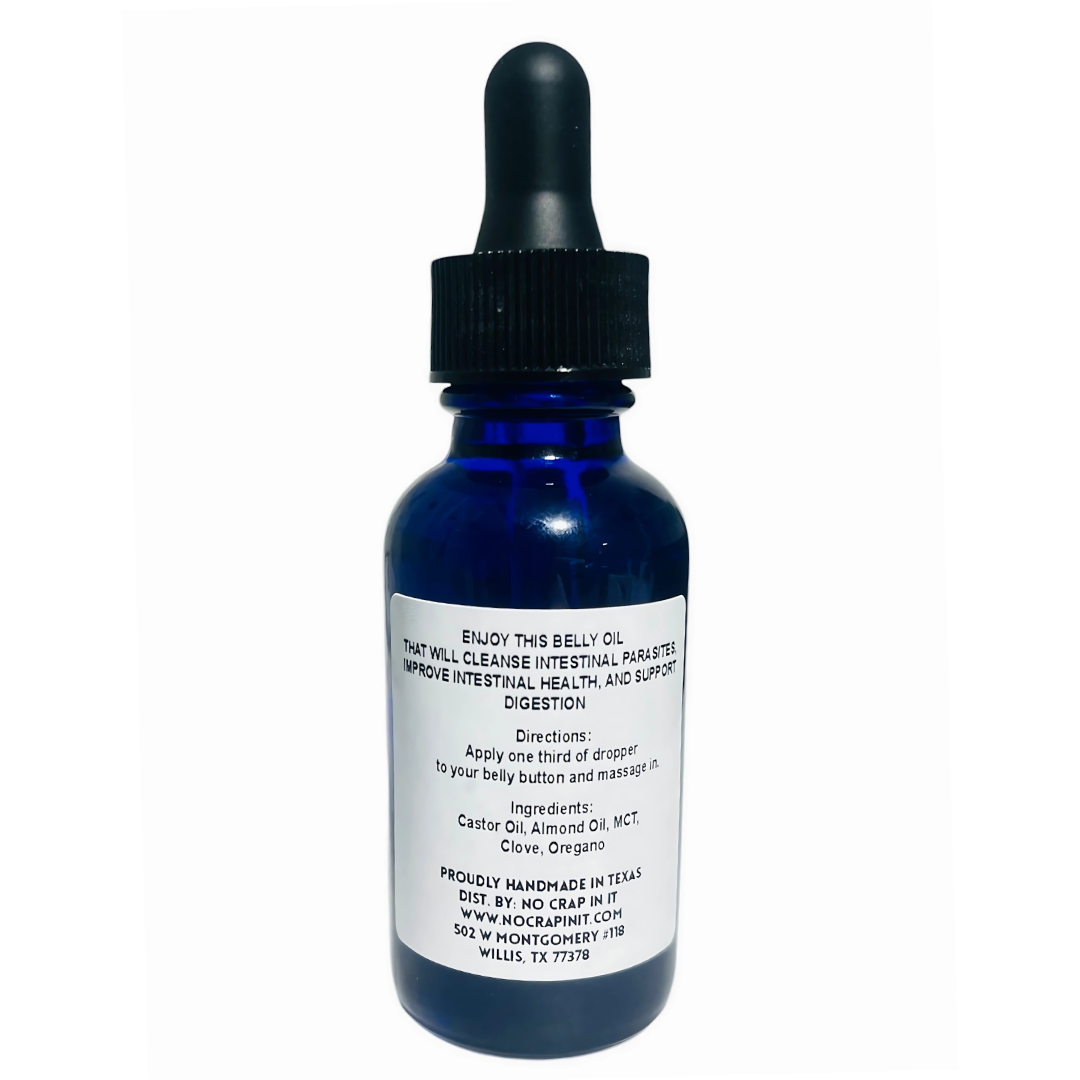 Parasite Cleanse Belly Oil – No Crap In It